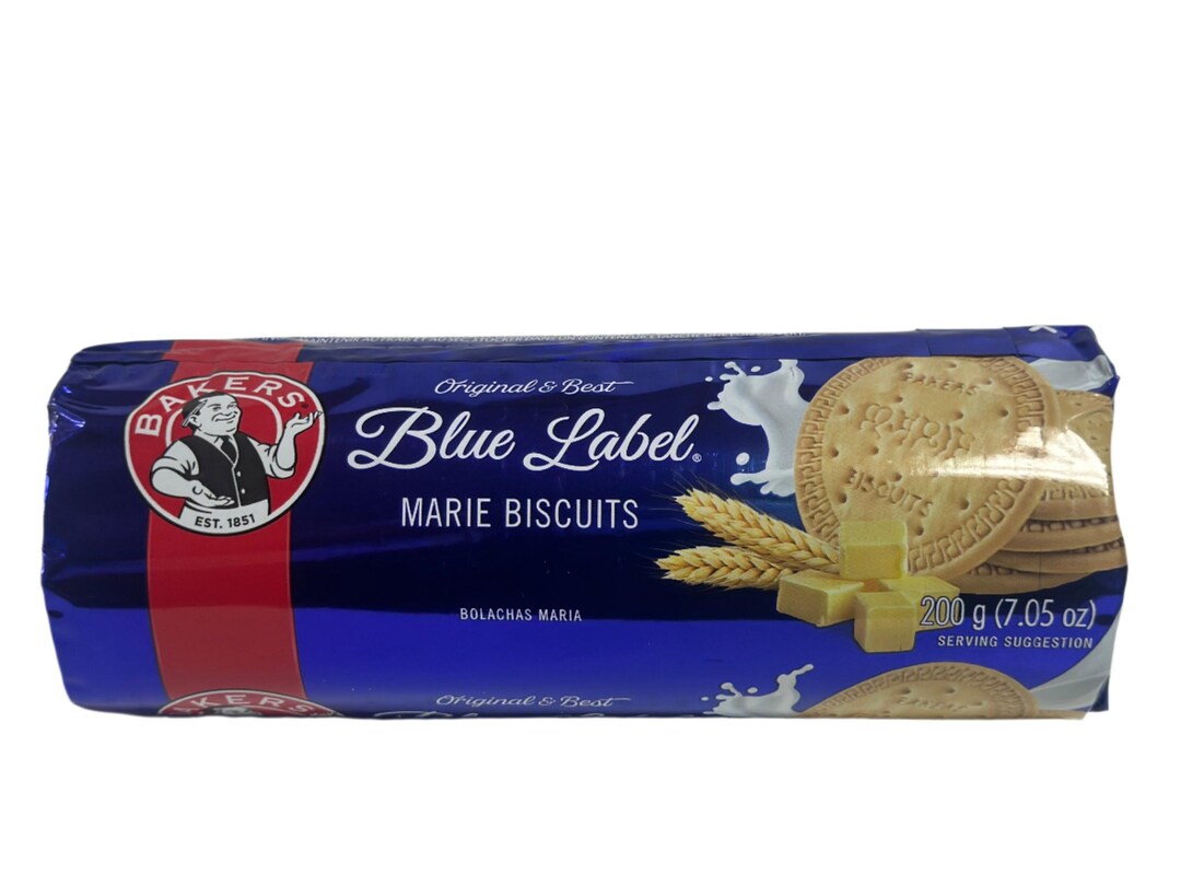 Bakers Blue Label Marie Biscuits (200g) - Pack of 4 - Etsy