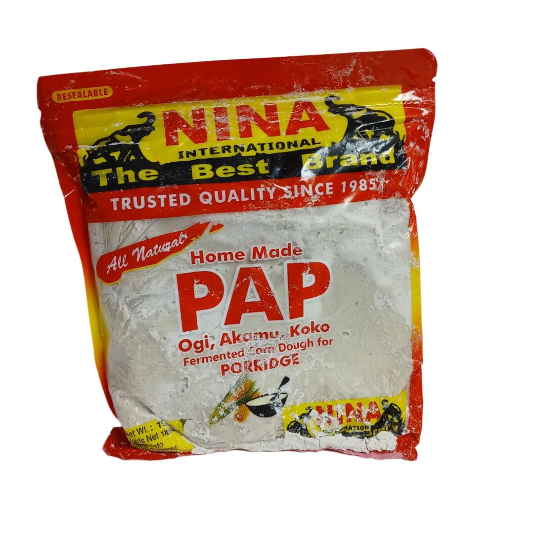 Nina International Home Made PAP (ogi, Akamu, Koko) – Fermented Corn ...