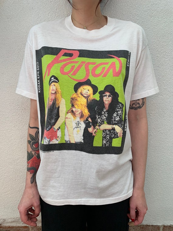 Vintage 1989 poison tee - Gem