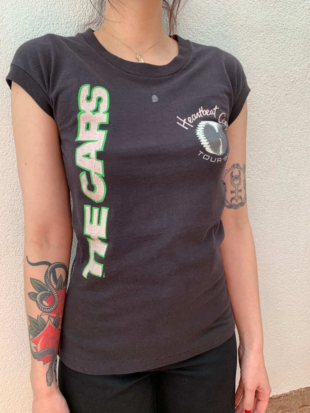 1984 the Cars Tour T-shirt - Etsy