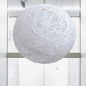 Big White Sphere Lighting Fixture,pendant Light. Modern Pendant Lamp ...