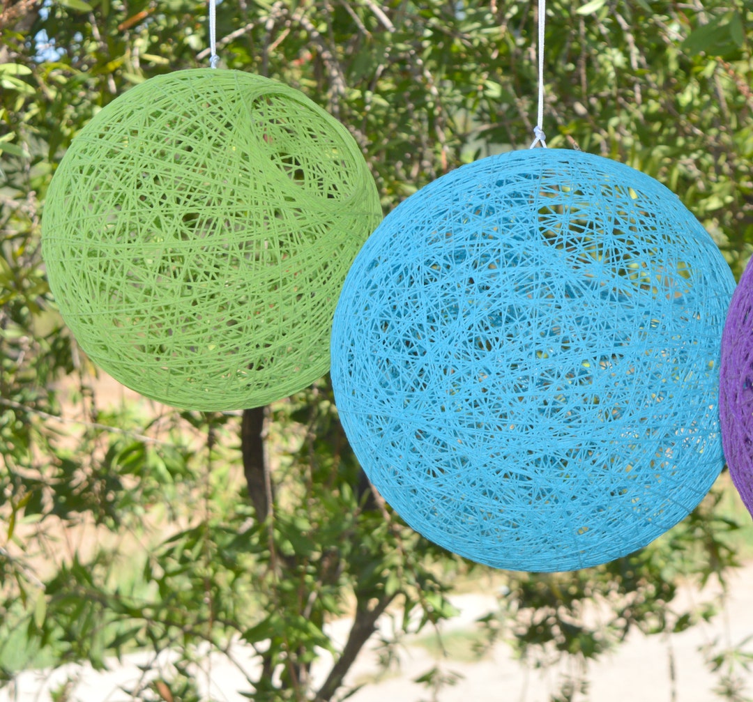 Danish Sphere Lighting Fixture, Globe Hanging Light. Modern Pendant ...