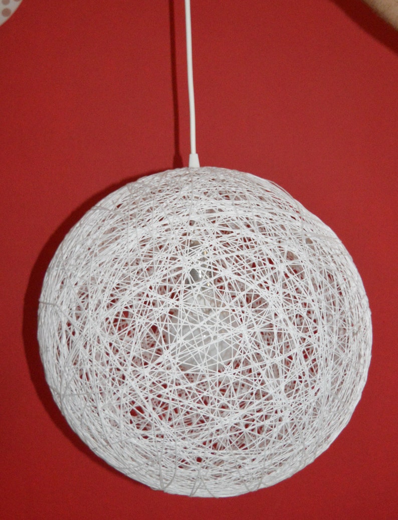 Giant Sphere Pendant Light, Bar Lighting, Rustic Design Light, Modern ...