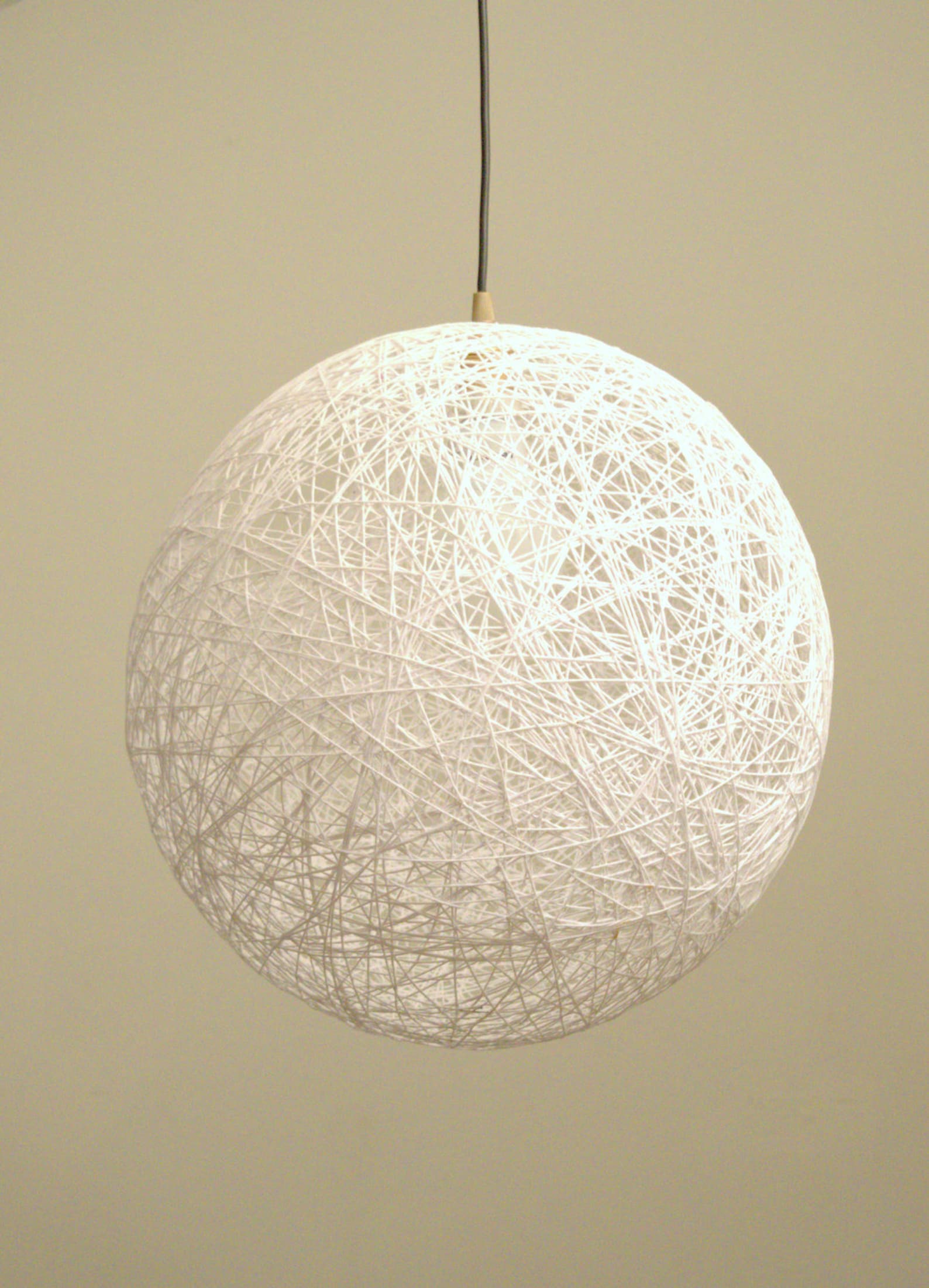 Sphere Pendant Light. Modern Pendant Lamp. Random Hanging Lamps. Globe ...