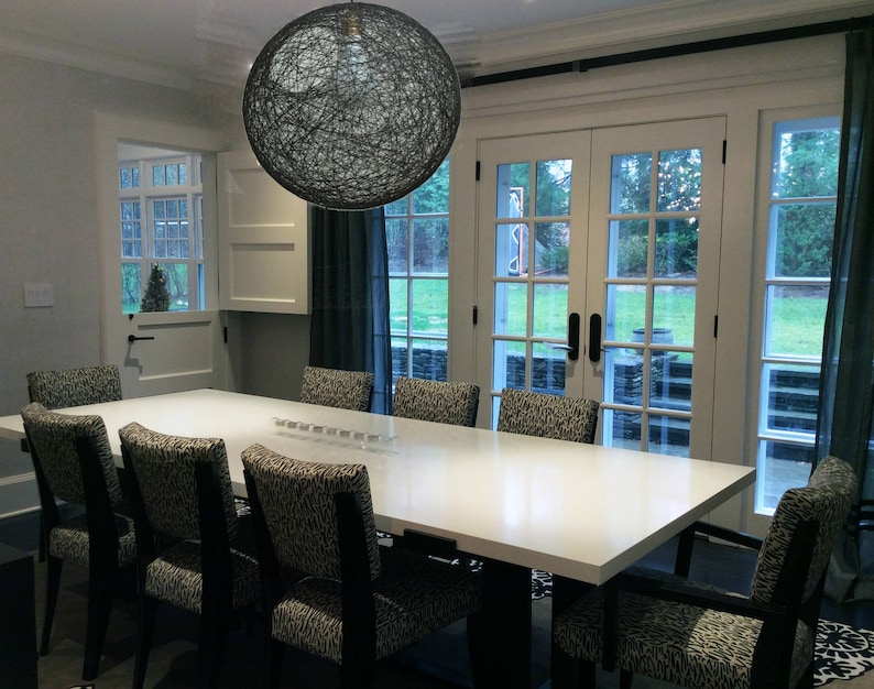 Giant Sphere Lighting Fixture Globe Hanging Light. Modern - Etsy