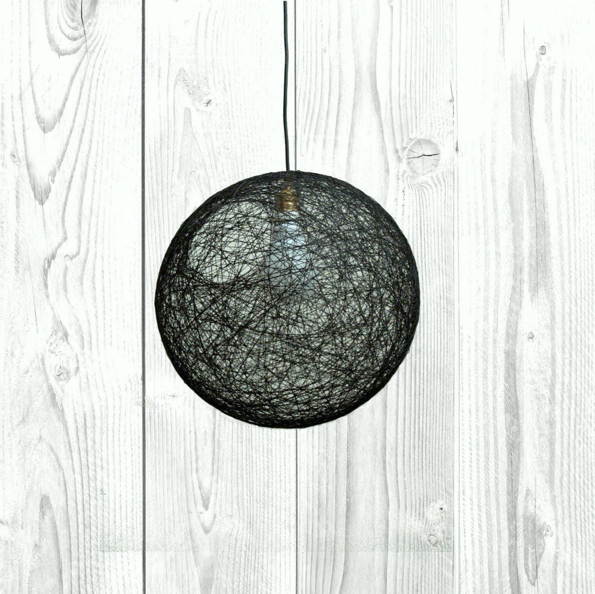 Sphere Pendant Light. Modern Pendant Lamp. Random Hanging Lamps. Globe ...