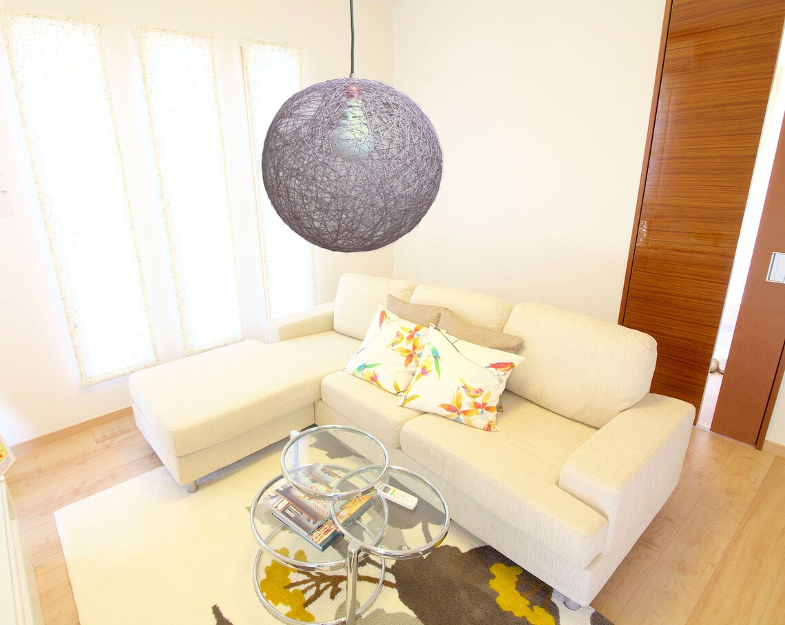 Red ceiling light. Sphere lighting fixture Big pendant light. | Etsy