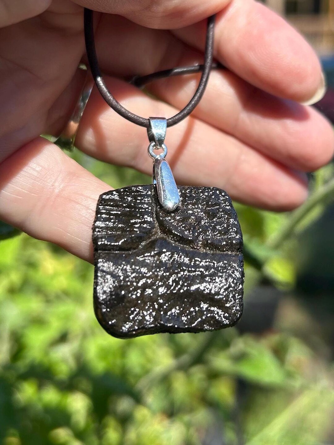 FOSSILIZED TURTLE SHELL Necklace - Etsy