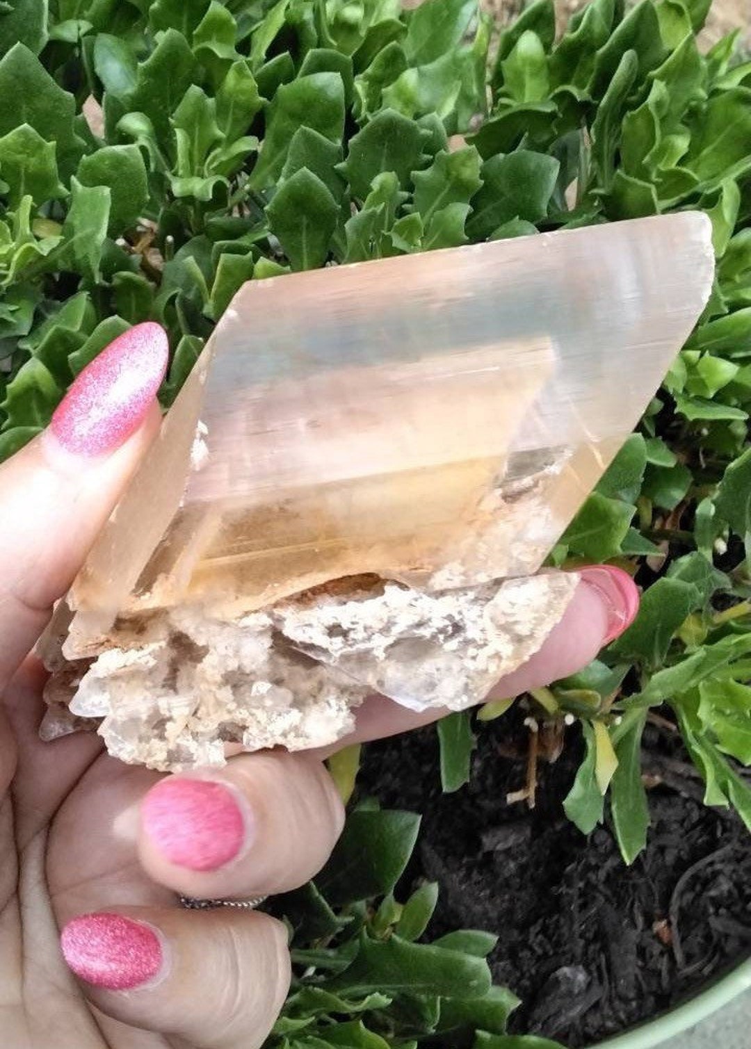 SELENITE SPECIMEN RARE Material - Etsy
