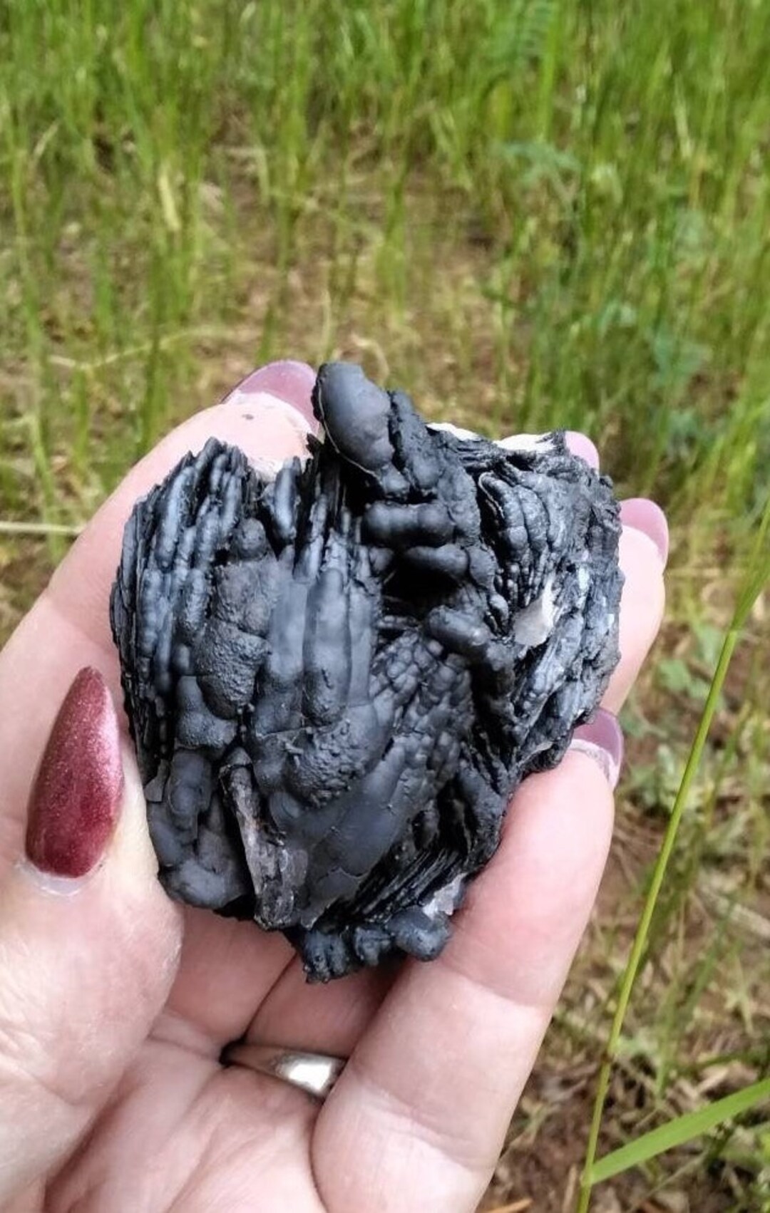 GOETHITE SPECIMEN on BARITE Matrix - Etsy