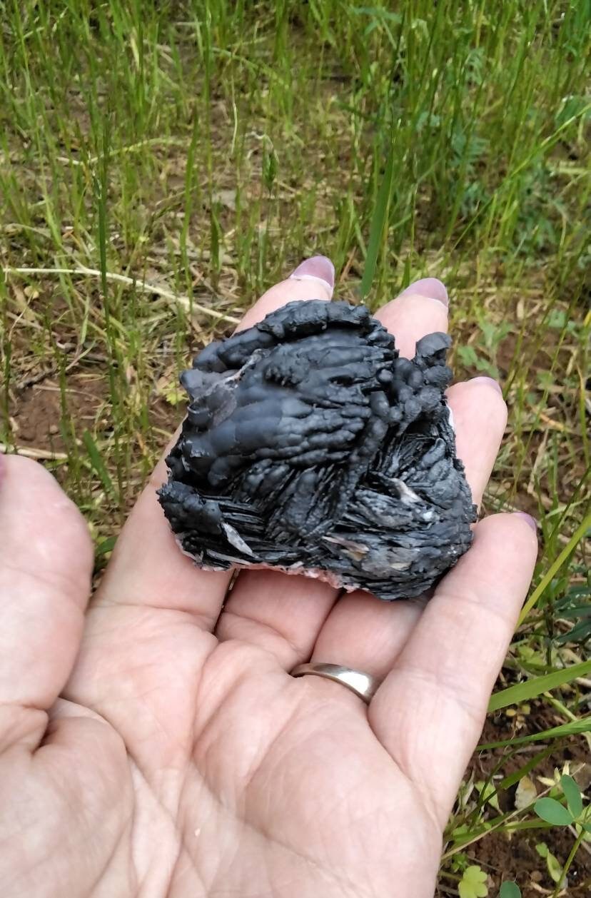 GOETHITE SPECIMEN on BARITE Matrix - Etsy
