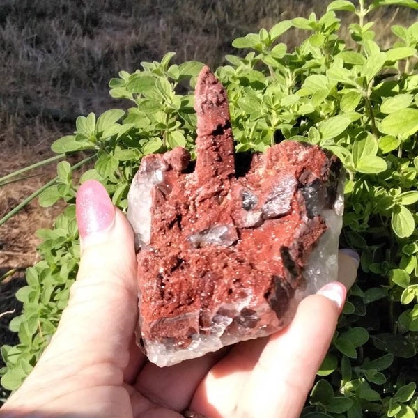 Red Quartz - Etsy
