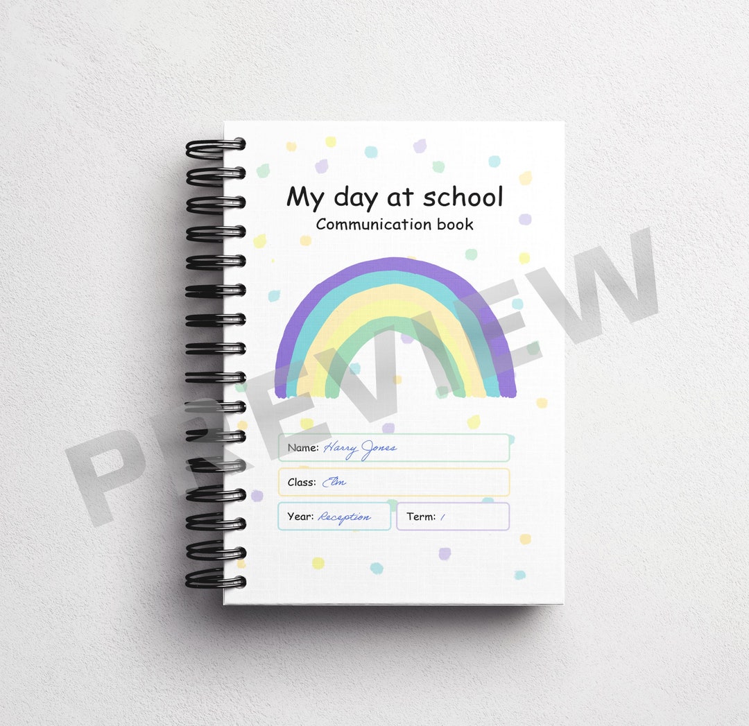 A5 Teacher & Parent Communication Book (A). ALSO INCLUDES Signs, Sounds ...