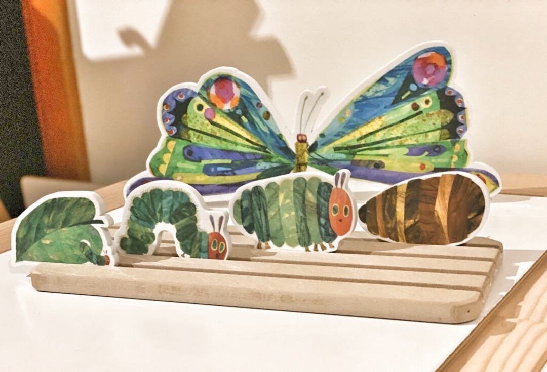 Butterfly Life Cycle Pieces / Puzzle / Flisat Insert Loose Pieces ...
