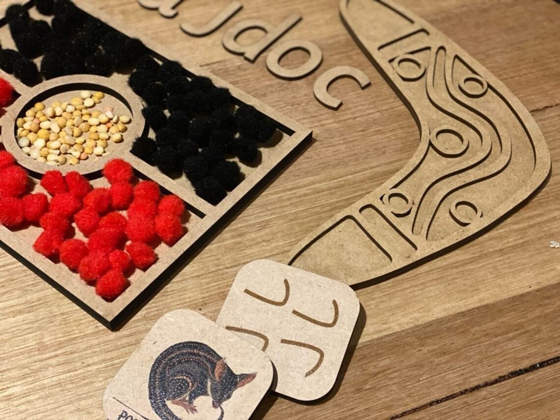 ABORIGINAL Flag Tray / Indigenous Flag Laser Cut Naidoc Week - Etsy ...