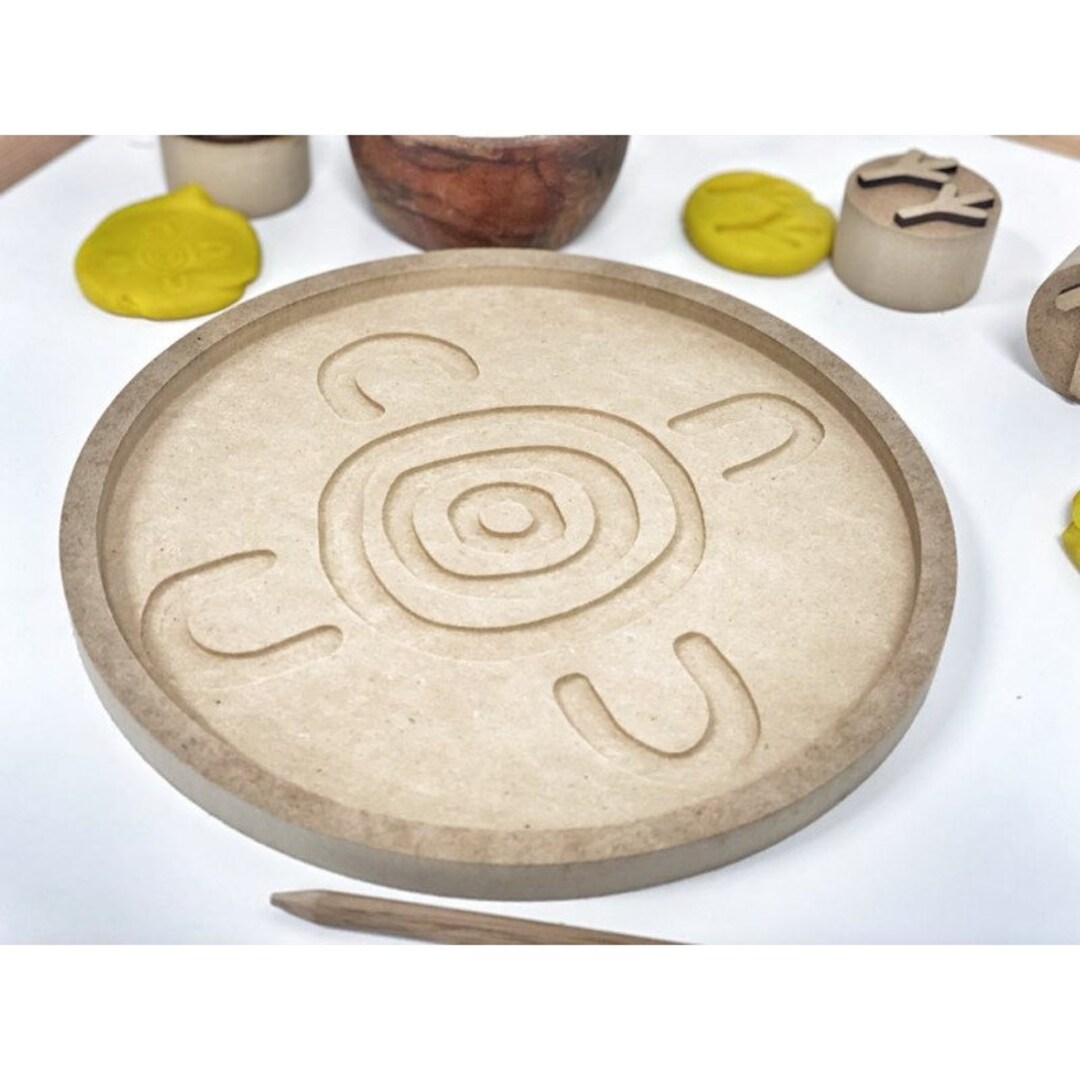Indigenous Sensory Tray People Sitting / Gathering Naidok Week - Etsy