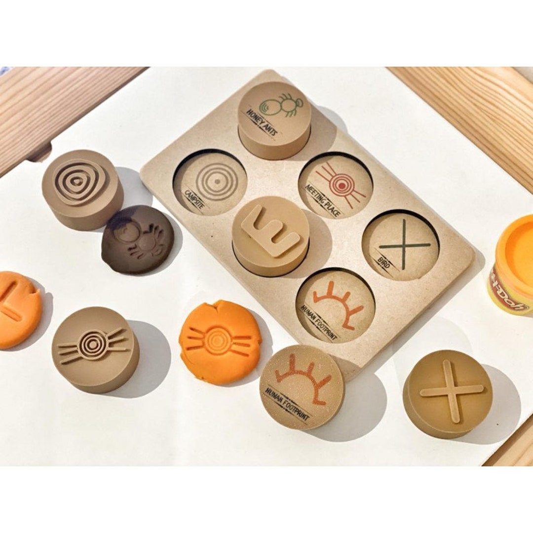 Indigenous Stamps Style 1 Eco Stamper , Aboriginal Symbols - Etsy