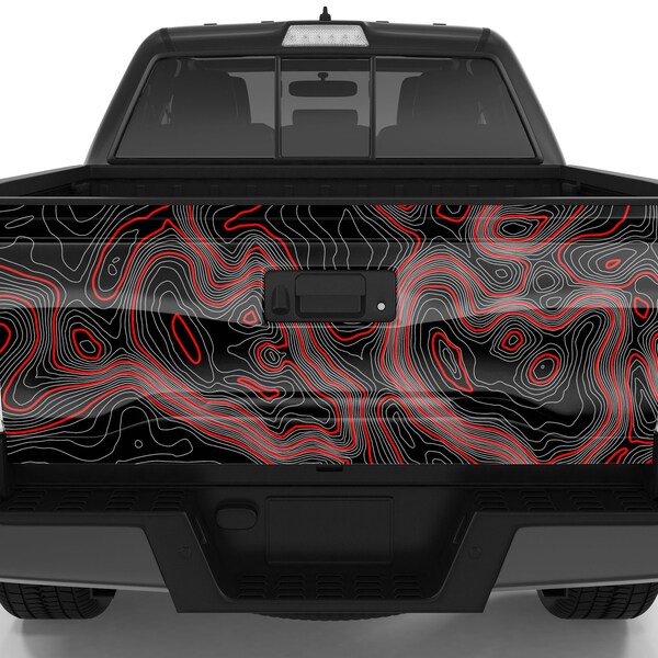 Topographic Stencil - Etsy