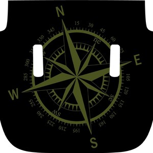 Compass Rose Hood Decal Compatible With 2018-2022 Jeep Wrangler JL ...