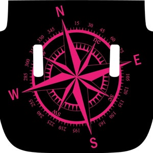 Compass Rose Hood Decal Compatible With Jeep Wrangler JL & Gladiator JT ...