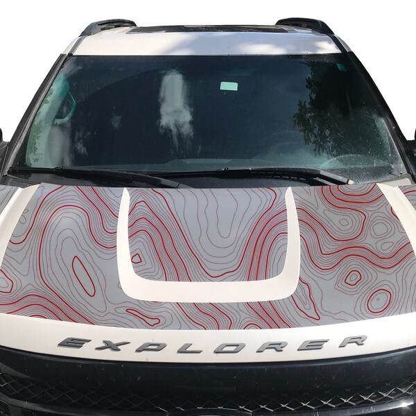 Ford Explorer Hood Decal - Etsy