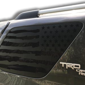 Toyota 4runner American Flag Window Decals 2010-2024 Free Install Tool ...
