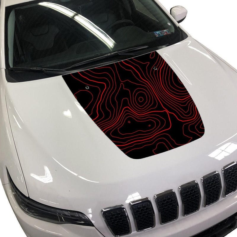 Jeep Hood Decal - Etsy