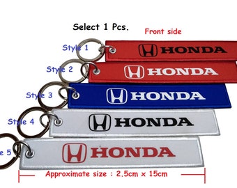Honda Car Key Chain - Etsy