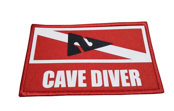 Cave Diver patch Scuba diver patch skin diver patch D.I.Y. | Etsy