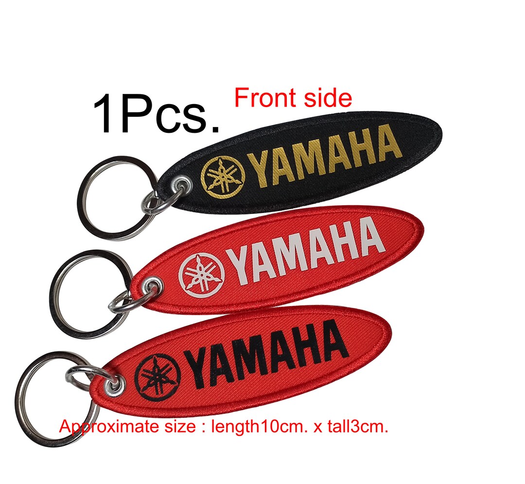 1pcs.yamaha Key Chain Racing Motorcycle Biker Vinyl Screen on Both ...