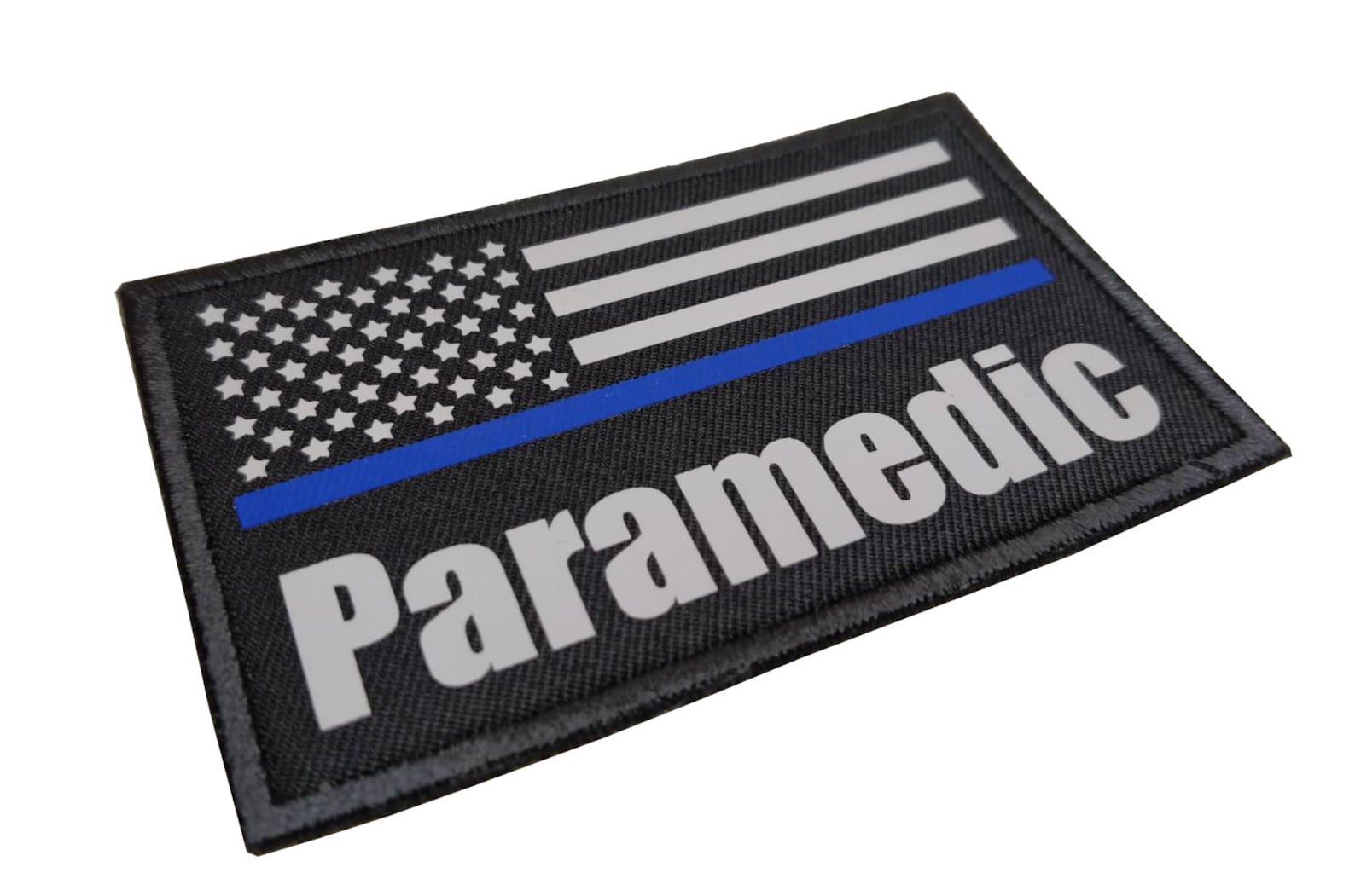 EMS EMT Medic Paramedic USA Flag Patch Thin Blue Line Patch - Etsy
