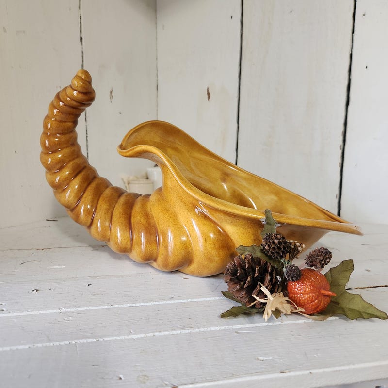Ceramic Cornucopia - Etsy