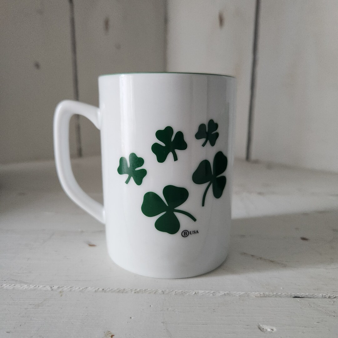 Cute Shamrock Cup With Irish Blessing - Excellent Condition - Bewley ...
