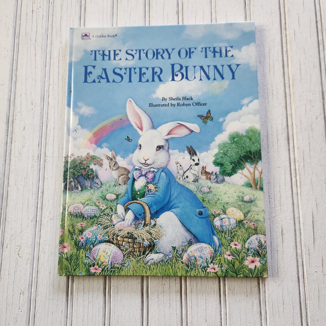 Vintage 1988 - the Story of the Easter Bunny by Sheila Black - Etsy
