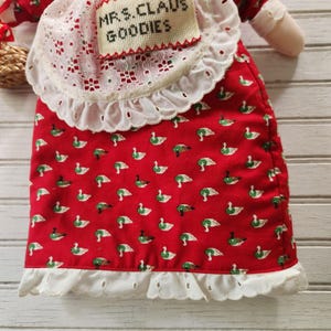 Vintage Handmade Mrs. Claus Puppet - Adorable and Charming Details ...