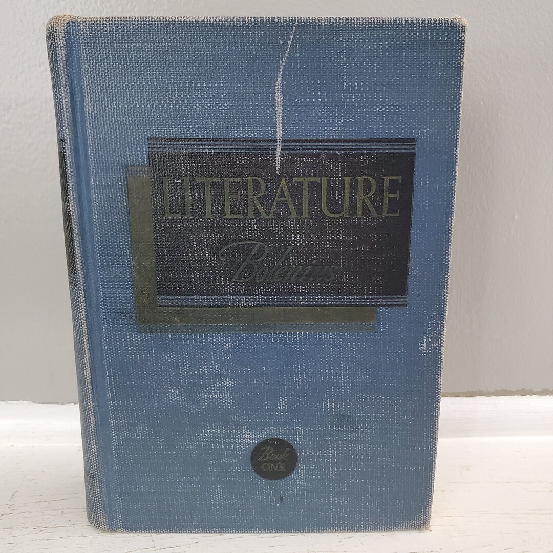 Literature in Junior High School Book One Published in 1939 Written by ...