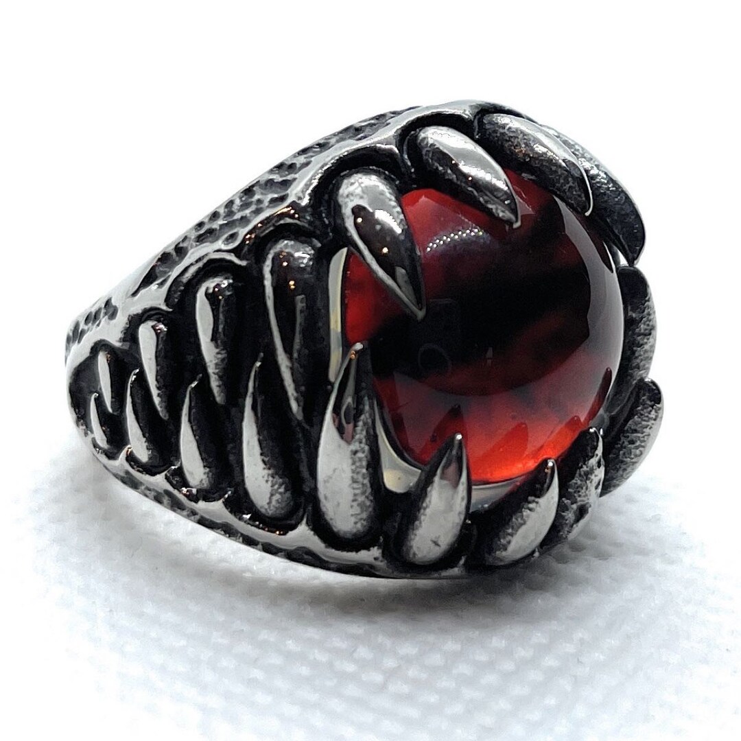 Dragon's Blood Ring 537red - Etsy