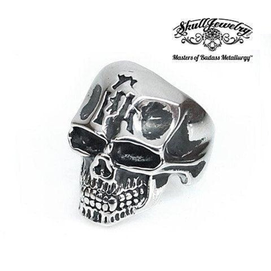 Jaw Bone Skull Ring - (4642) - Etsy
