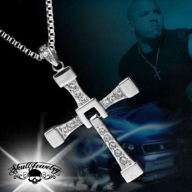 Fast and Furious - Vin Diesel Dominic Toretto Cross Pendant P027 - Etsy