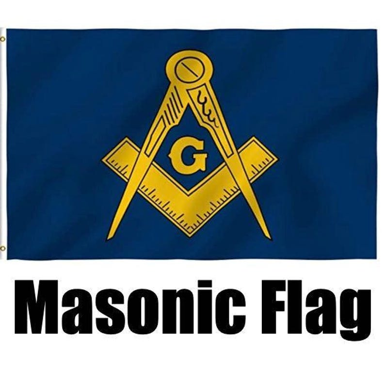 Masonic Flag (flag034) - Etsy