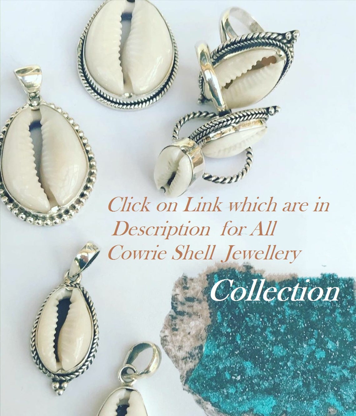 Cowrie Ring Cowrie Shell Ring Beach Shell Ring Beach Cowrie - Etsy