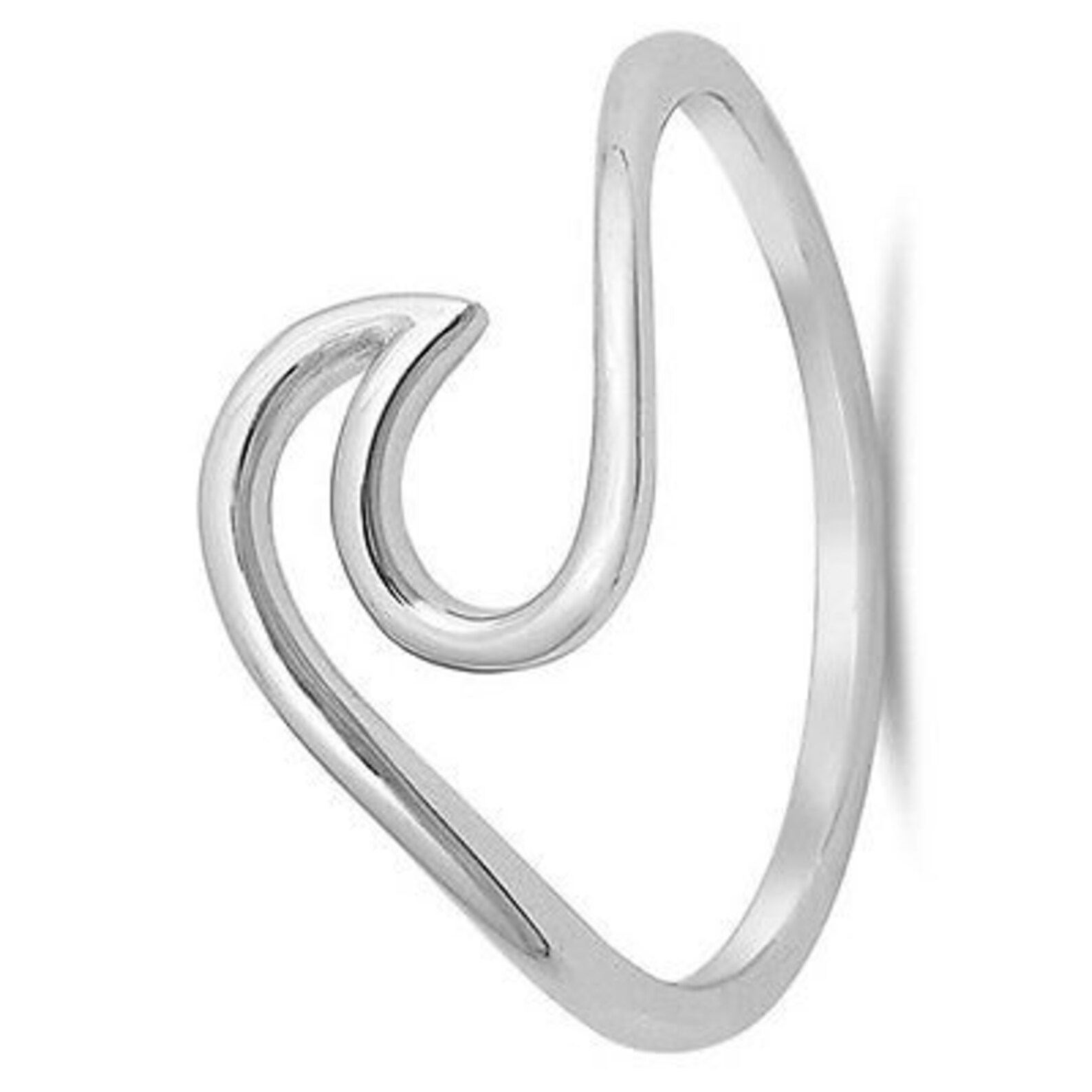Wave Ring 925 Sterling Silver Silver Ring Wave Rings - Etsy