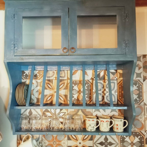 Dish Display Cabinet - Etsy