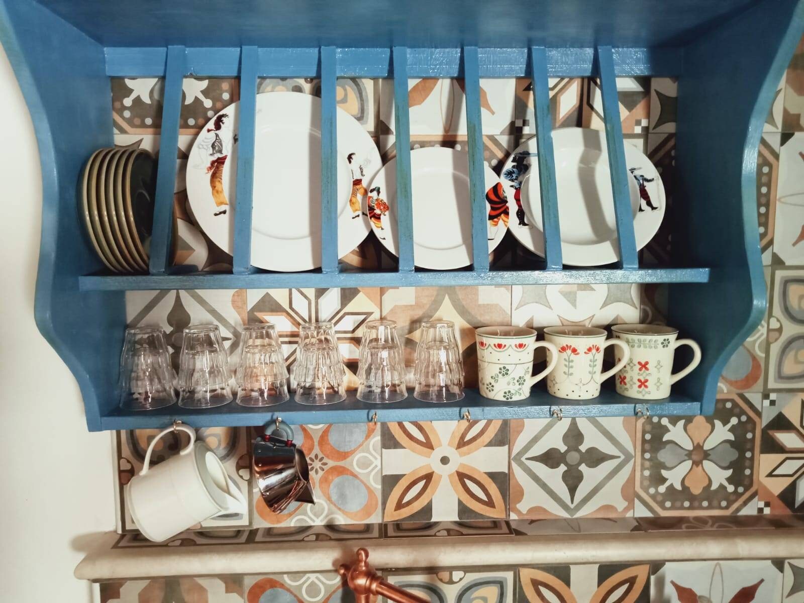 Rustic Dish Display Cabinet - Etsy