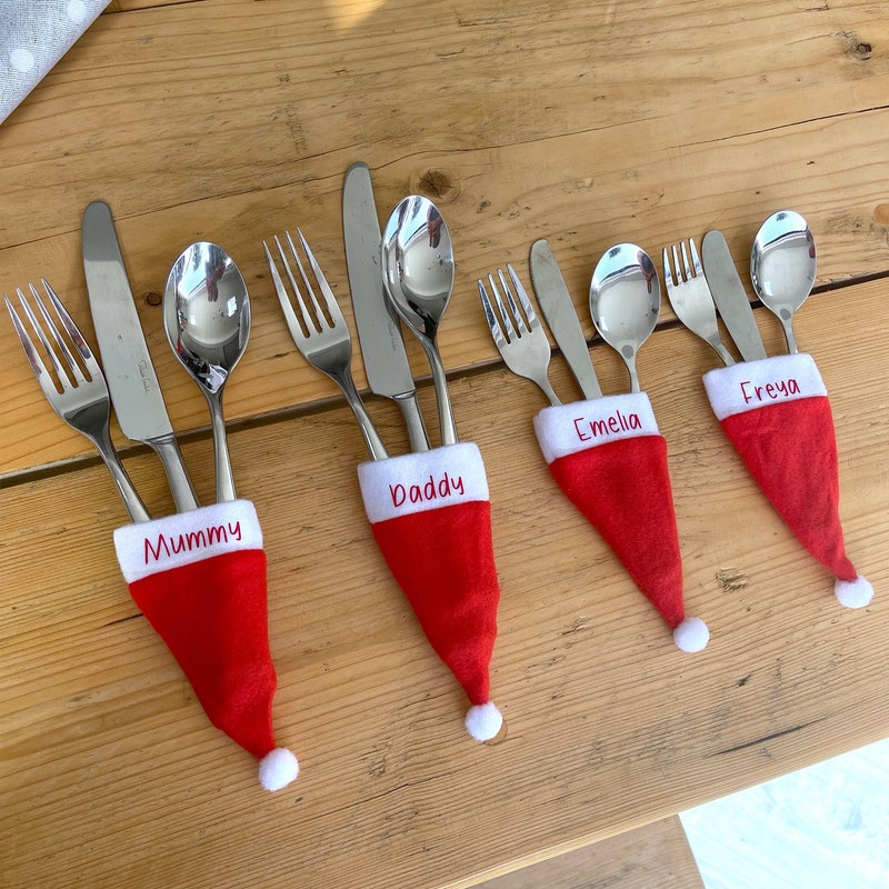 Dining Table Cutlery Holder - Etsy UK