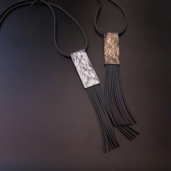 Rubber Necklace - Etsy