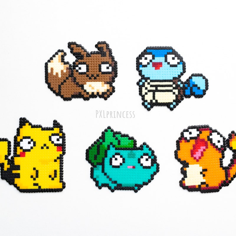 Charmander Pixel Art - Etsy