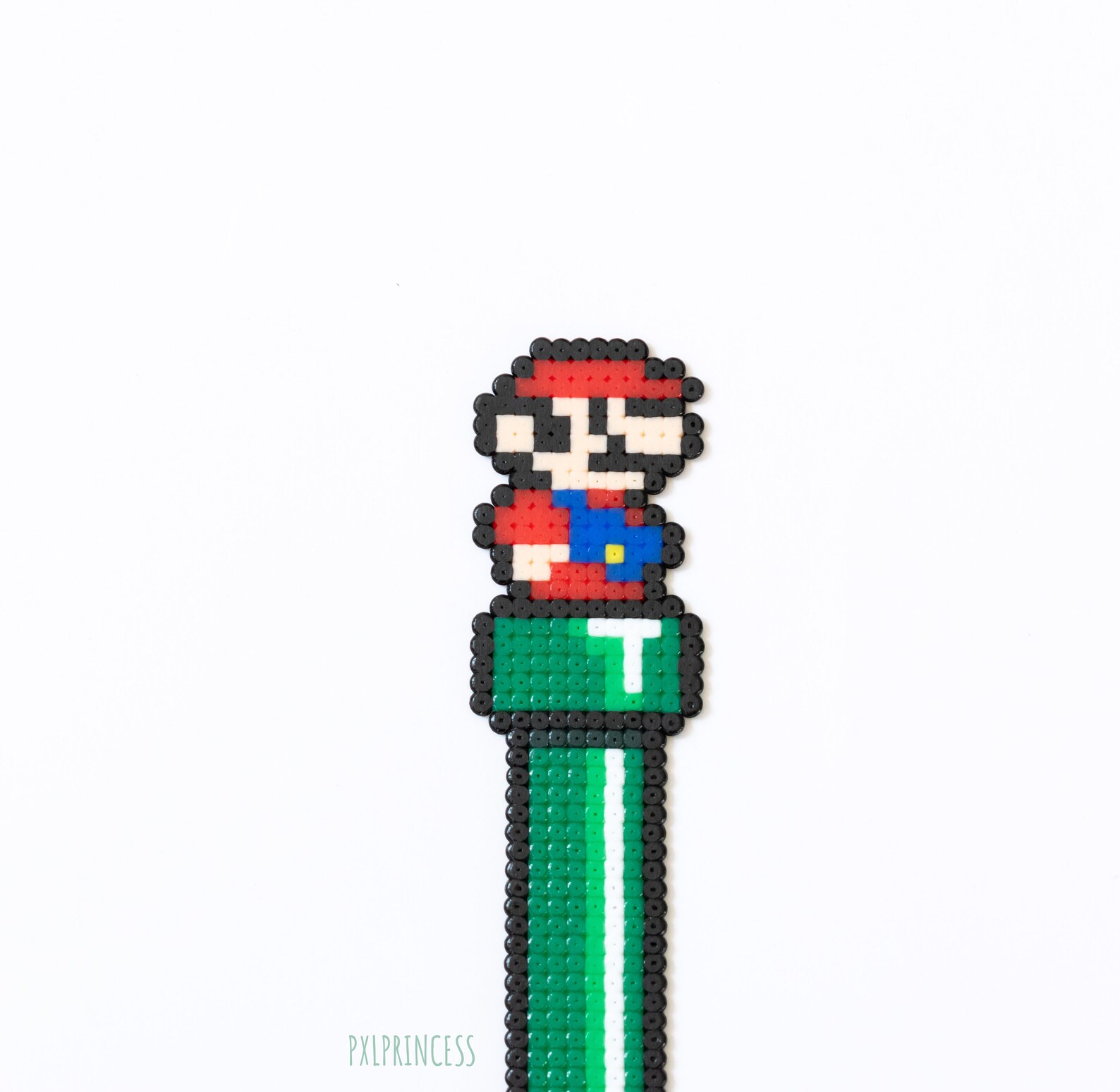 Super Mario Bookmark Pixel Art Nintendo Hama Perler Beads - Etsy Canada