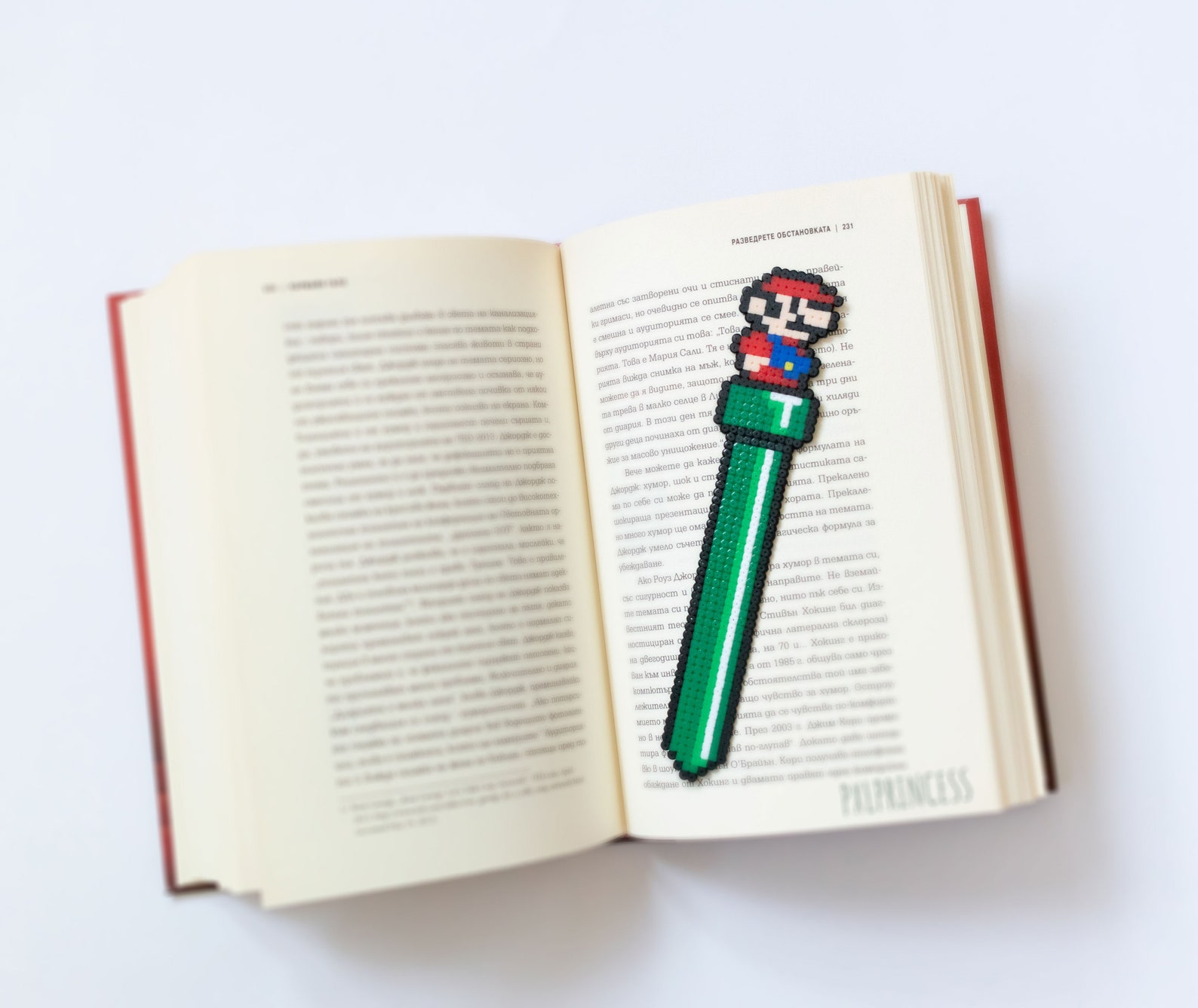 Super Mario Bookmark Pixel Art Nintendo Hama Perler Beads - Etsy Canada