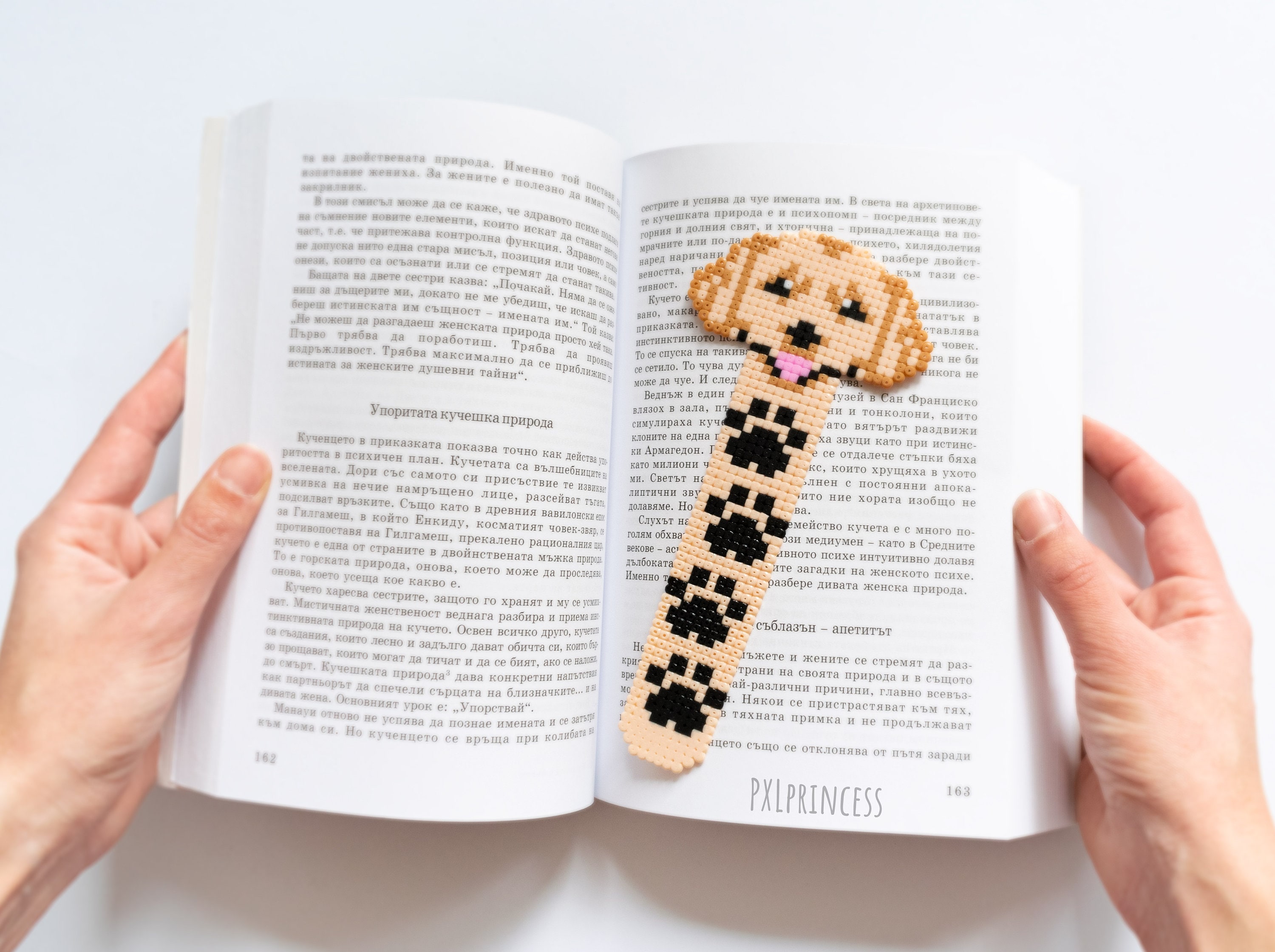 Cute Dog Bookmark Pixel Art Labrador Hama Perler Beads Stationery ...